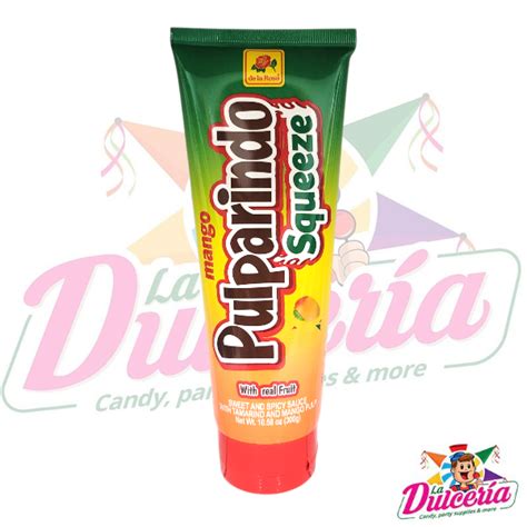 De La Rosa Pulparindo Squeeze Mango 1058 Oz La Dulceria