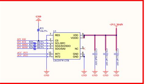 Solved Lis2dtw12 Spi Stmicroelectronics Community