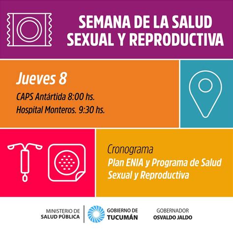 El Programa De Salud Sexual Y Reproductiva Recorre La Provincia