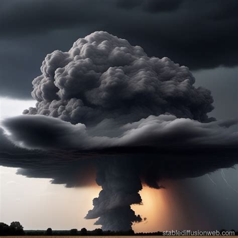 Lone Dark Cloud Stable Diffusion Online