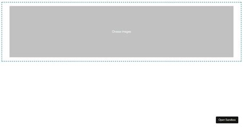 React Images Upload Demo Forked Codesandbox