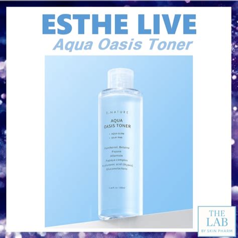 S Nature Aqua Oasis Toner 210ml 300ml Aqua Glow • Silky Pha • Deep