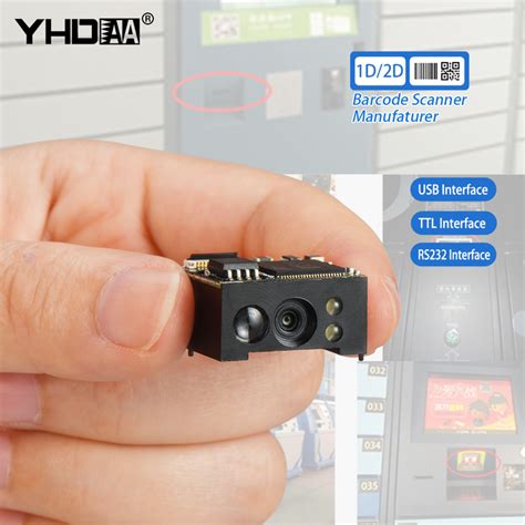 2d Fixed Mount Qr Code Reader Lector Codigo De Barras Usb Rs232 Ttl Barcode Scanner Module