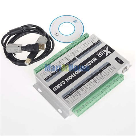 CNC Mach USB Axis Motion Control Card Breakout Board KHz Support Windows PLC ONE