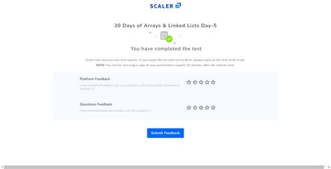 Day 5 Of 30 Days Of Arrays And Linked Lists Challenge On Scaler Discord