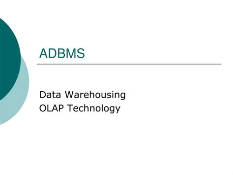 Ppt Adbms Powerpoint Presentation Free Download Id4515484