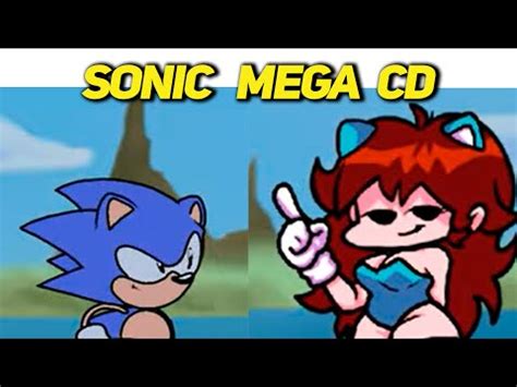 Friday Night Funkin Vs Sonic Cd Mega Cd Locked On Demo Cutscenes Fnf