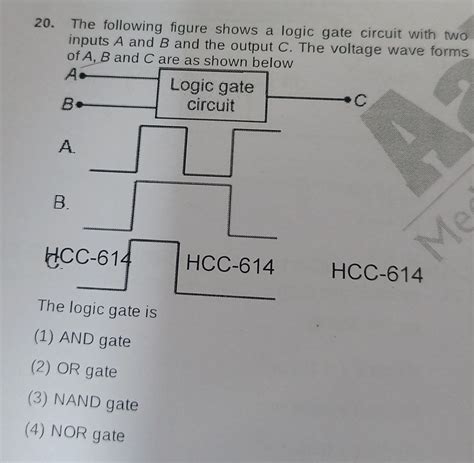 The Following Figure Shows A Logic Gate StudyX