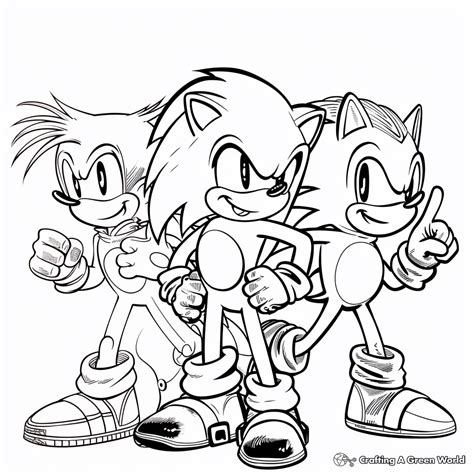 Sonic The Hedgehog Movie Coloring Pages Free And Printable