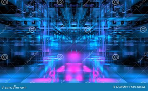 Digital Space Architecture Design Complex Mathematical Calculations In A Digital Environment