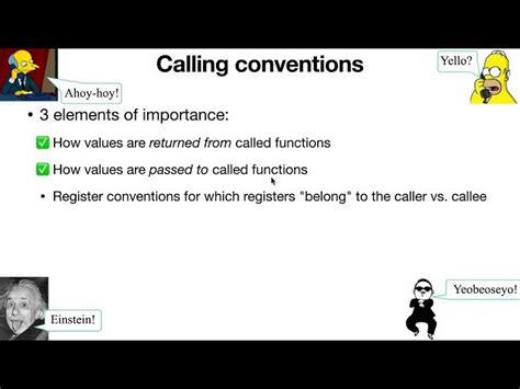 free video risc v assembly calling functions and calling conventions