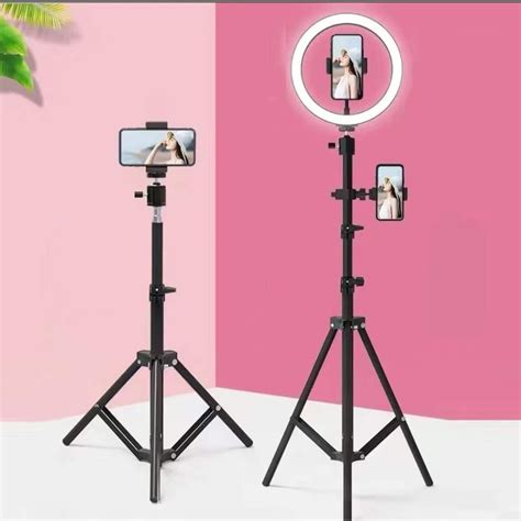 Ring Light Iluminador Anel Luz 30cm 12 Polegadas Tripé 21m Ming Shopee Brasil