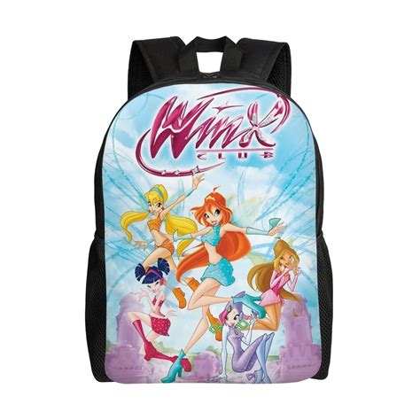 Winx Club Travel Backpack Back To Large Capacity Backpack Backpack For