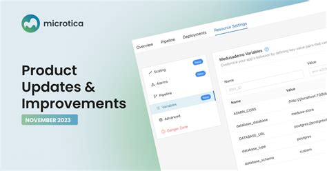 November Updates Custom Env Variables Idp Vs Devops And An Exclusive