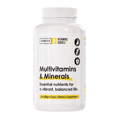 Sporter Multivitamins And Minerals Potassium Iodide Hair Skin