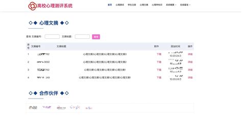 Javaweb基于ssm高校心理测评系统源码 Csdn博客