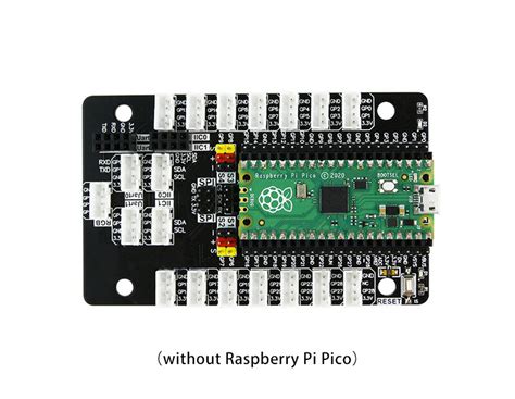 placa de expansão do sensor lord raspberry pi pico com servo pinos spi