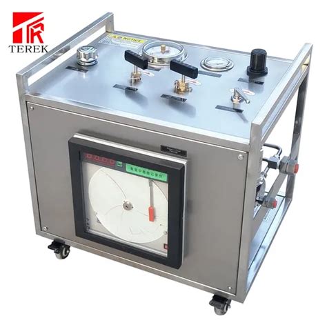 Pneumatic Hydraulic Pressure Safety Valve Test Bench Relief Valve Test