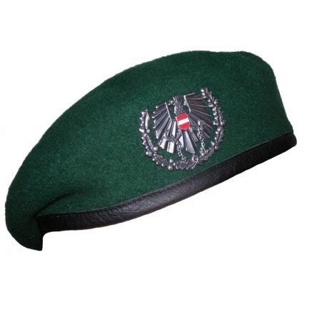 Берет с кокардой Австрия, Зелёный, б/у. - Старшина ( военная форма НАТО ...