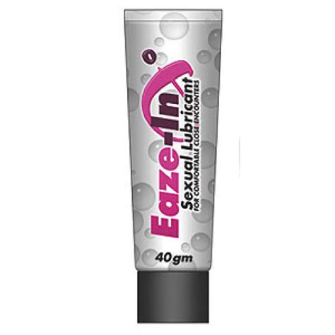 Eaze In Intimate Sexual Lubricant 40 Gram Tube Lubrication