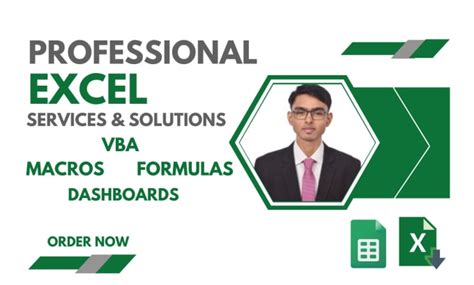 Perform Vba Programming In Excel Macros Formula Google Sheet And Dashboard By Luqman Fiverr