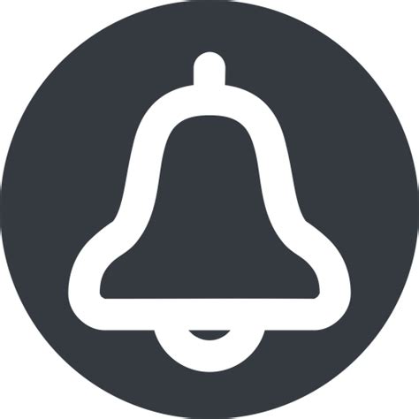 bell wide icon by friconix fi cwsuxl bell wide wide solid circle bell