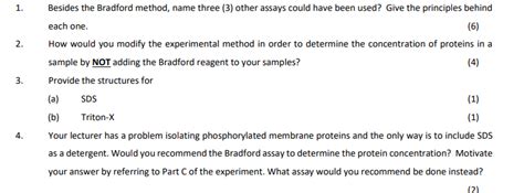 Solved Besides The Bradford Method Name Chegg