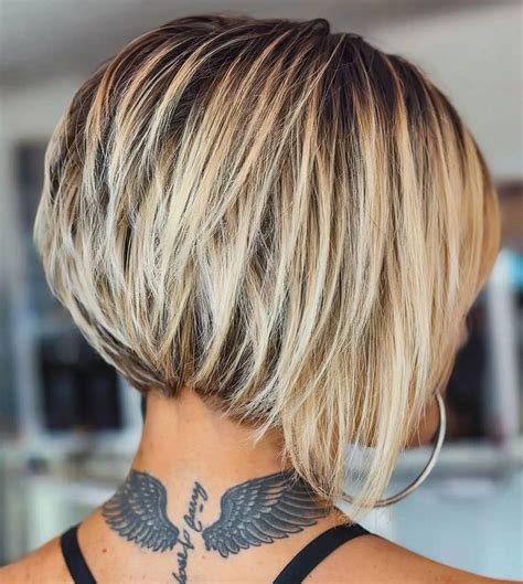 Photos Of Stacked Bob Haircuts