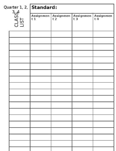 Data Point Tracker Editable By Lilteach Resources Tpt