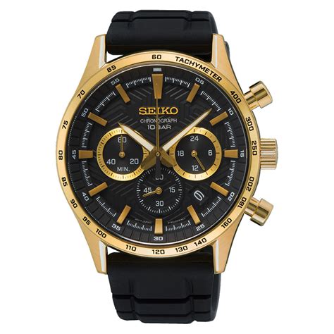 Seiko Quartz Chronograph Ssb446 Swing Watch Indonesia