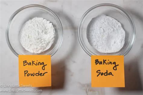 Baking Soda Vs Baking Powder Lifes Little Sweets
