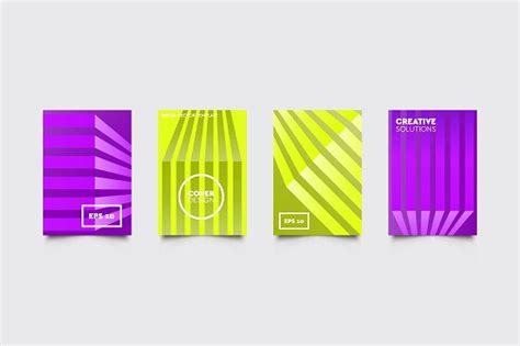 Cover Vector Patterns 26 Vector Pattern Template Design Brochure