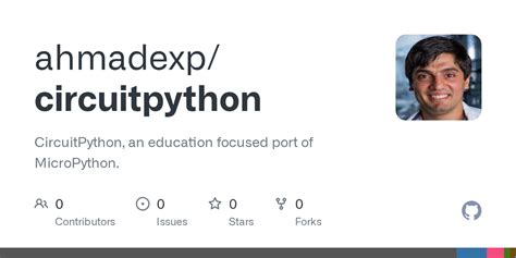 Github Ahmadexpcircuitpython Circuitpython An Education Focused Port Of Micropython