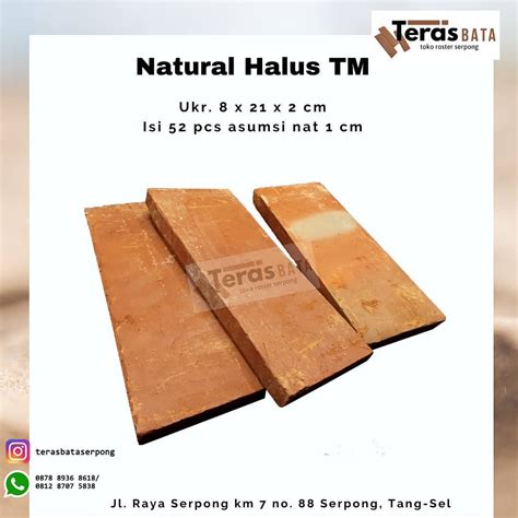 Menyediakan Alternatif Jenis Bata Teras Bata Serpong Facebook