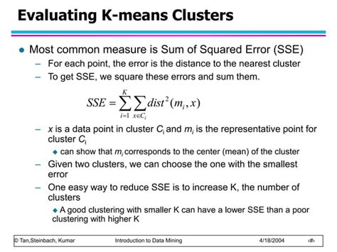 Chap8basicclusteranalysisppt