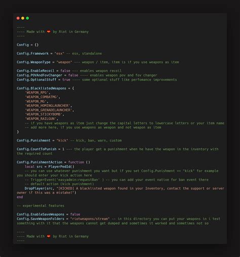 Paid Standalone Esx Riot Weapons Advanced Weapon Script FiveM Releases Cfx Re Community