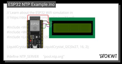 Esp32 Ntp O Copy 2 Wokwi Esp32 Stm32 Arduino Simulator