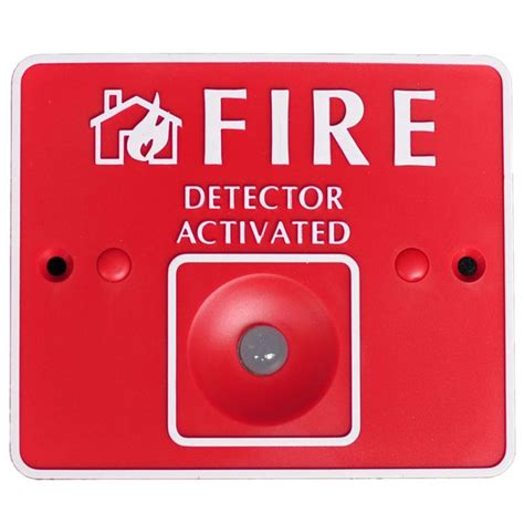 Remote Indicator Led Work With Detector Fire Alarm Fire Alarm Fire Detection Fire Fighting Fire