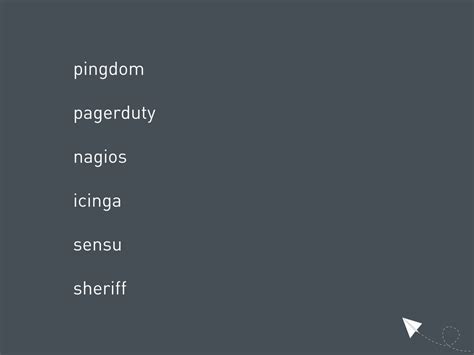 Metrics Monitoring Logging Speaker Deck
