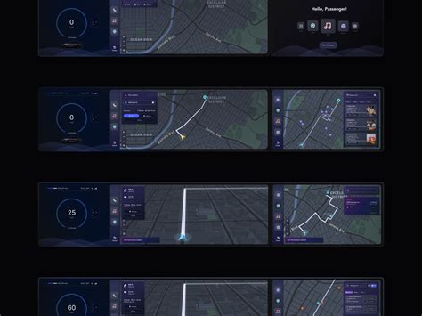 Passenger Driver Collaborative Navigation HMI By Flora Wang On Dribbble