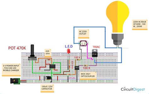 Ac Dc Bulb Circuit Diagram