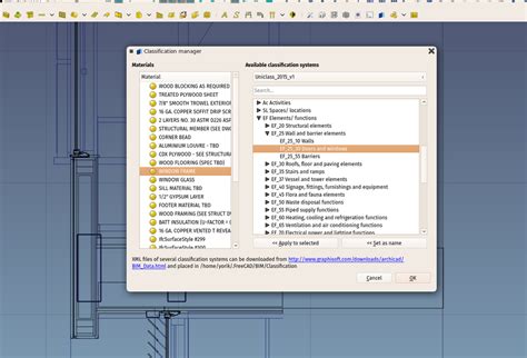 Bim Classification Freecad Documentation