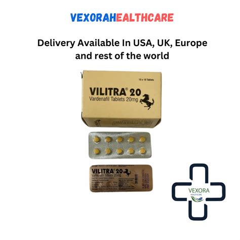Vilitra 20mg Tablets At ₹ 390strip Vardenafil Tablets In Surat Id