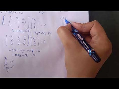 Diagonalization On X Matrix YouTube