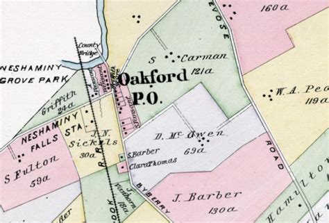 Map Of Bensalem Pa