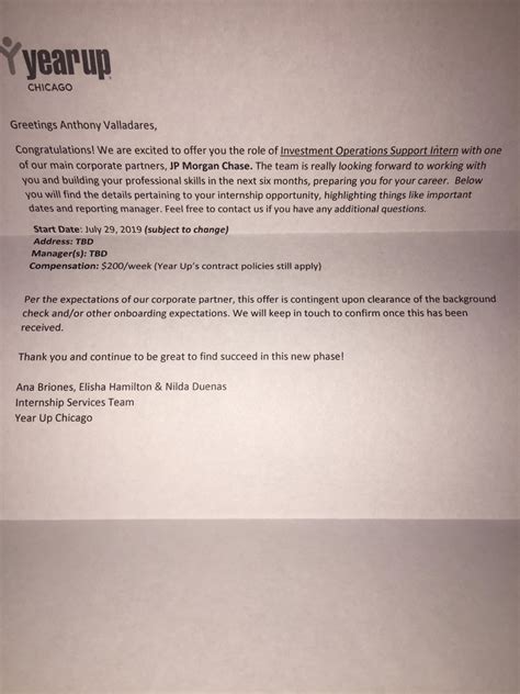 Journey Internship Blessed Opportunities Mentors Develop Personal Professional Values