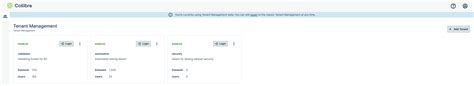 Managing Multi Tenancy