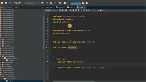 Oop Using Java Multiple Inheritance By Interface Youtube
