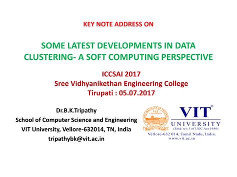 Pdf Some Latest Developments In Data Clustering A Soft Computing Perspective