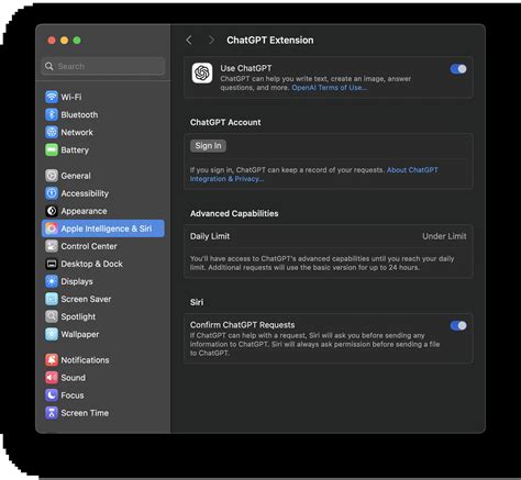 How Do You Activate Chatgpt Integration Into Mac Siri Apple Intelligence